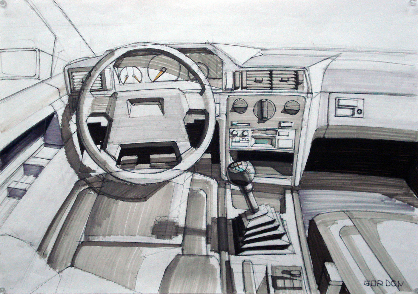Product and Automotive Drawing by Sean Gordon at Coroflot.com