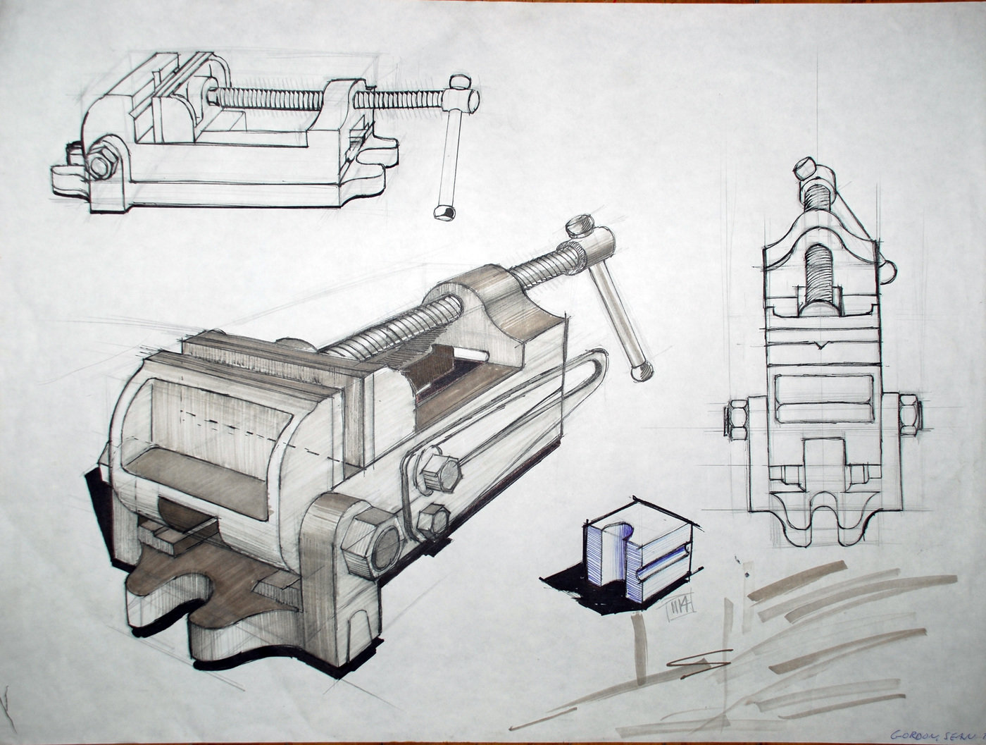 Product and Automotive Drawing by Sean Gordon at Coroflot.com