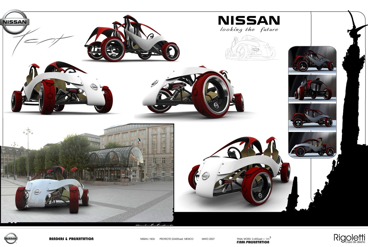 NISSAN DESIGN AMERICA TENT by ARTURO MILLAN at Coroflot.com