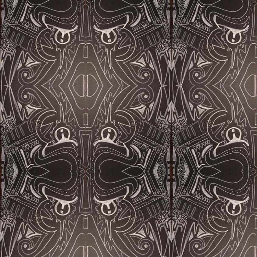 Tribal Ink Drawing by Maize Newby at Coroflot.com