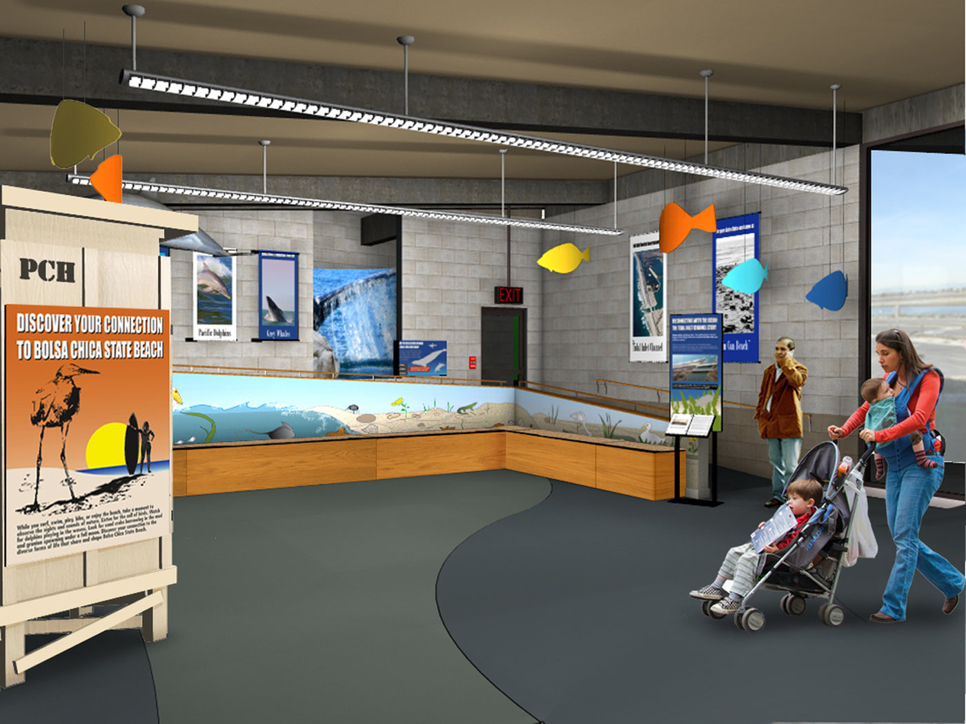 Bolsa Chica State Beach Visitor Center Exhibits by Thomas Rupp at ...