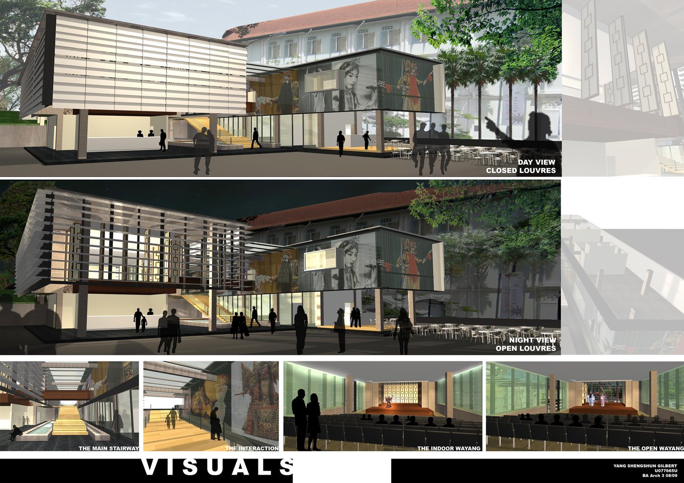 NUS Architecture by Gilbert Yang at Coroflot.com