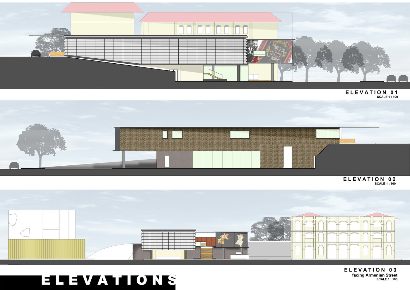 NUS Architecture by Gilbert Yang at Coroflot.com