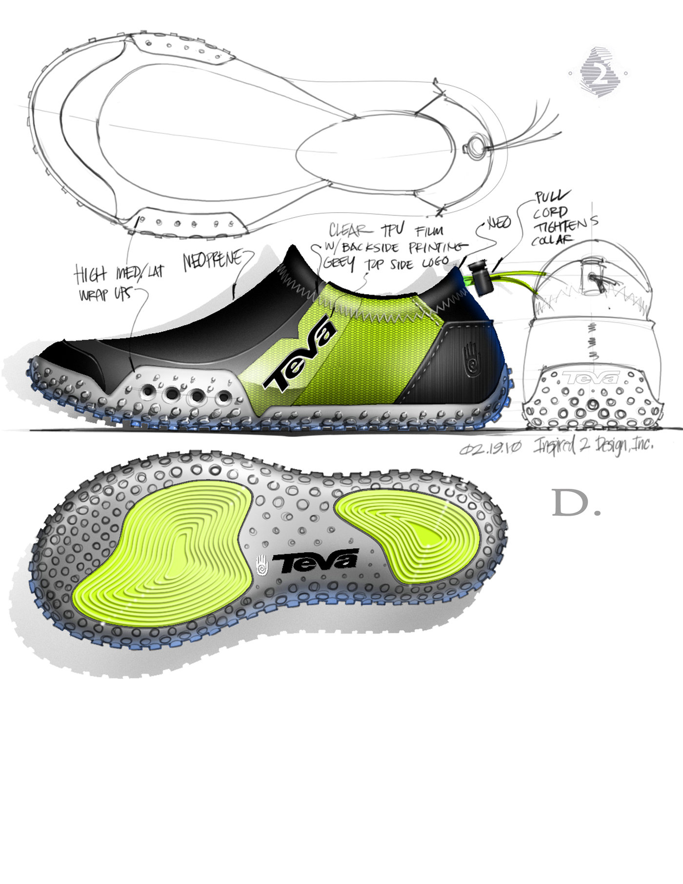 Teva aqua sock by Larry Selbiger at Coroflot.com