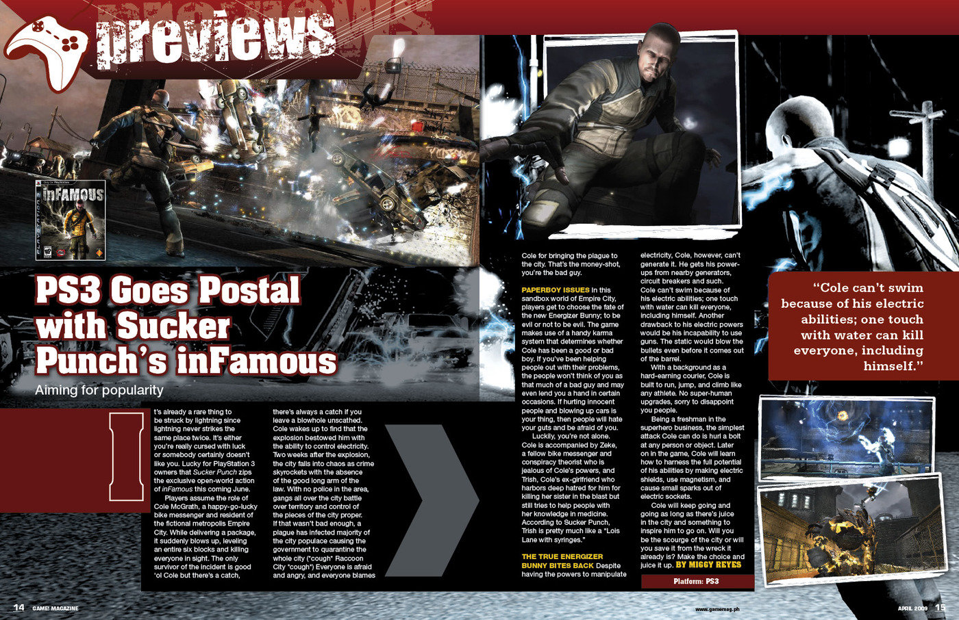 GAME Magazine New Inside Pages by Patrick Milan at Coroflot.com