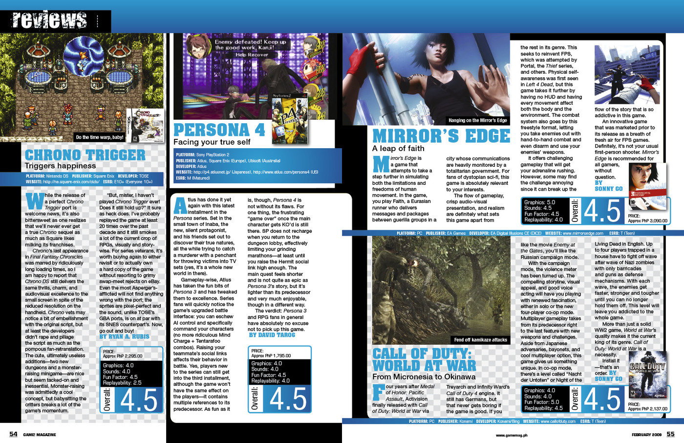 GAME Magazine New Inside Pages by Patrick Milan at Coroflot.com