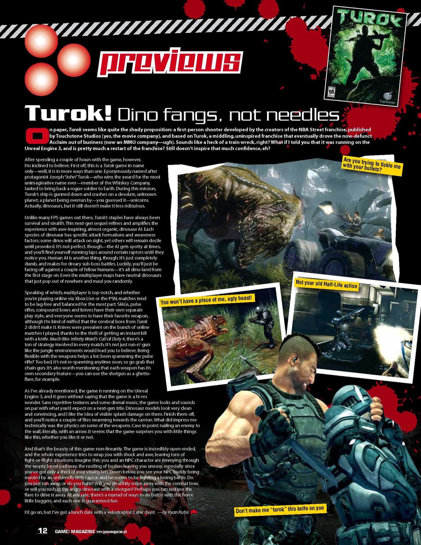 GAME Magazine Inside Pages by Patrick Milan at Coroflot.com