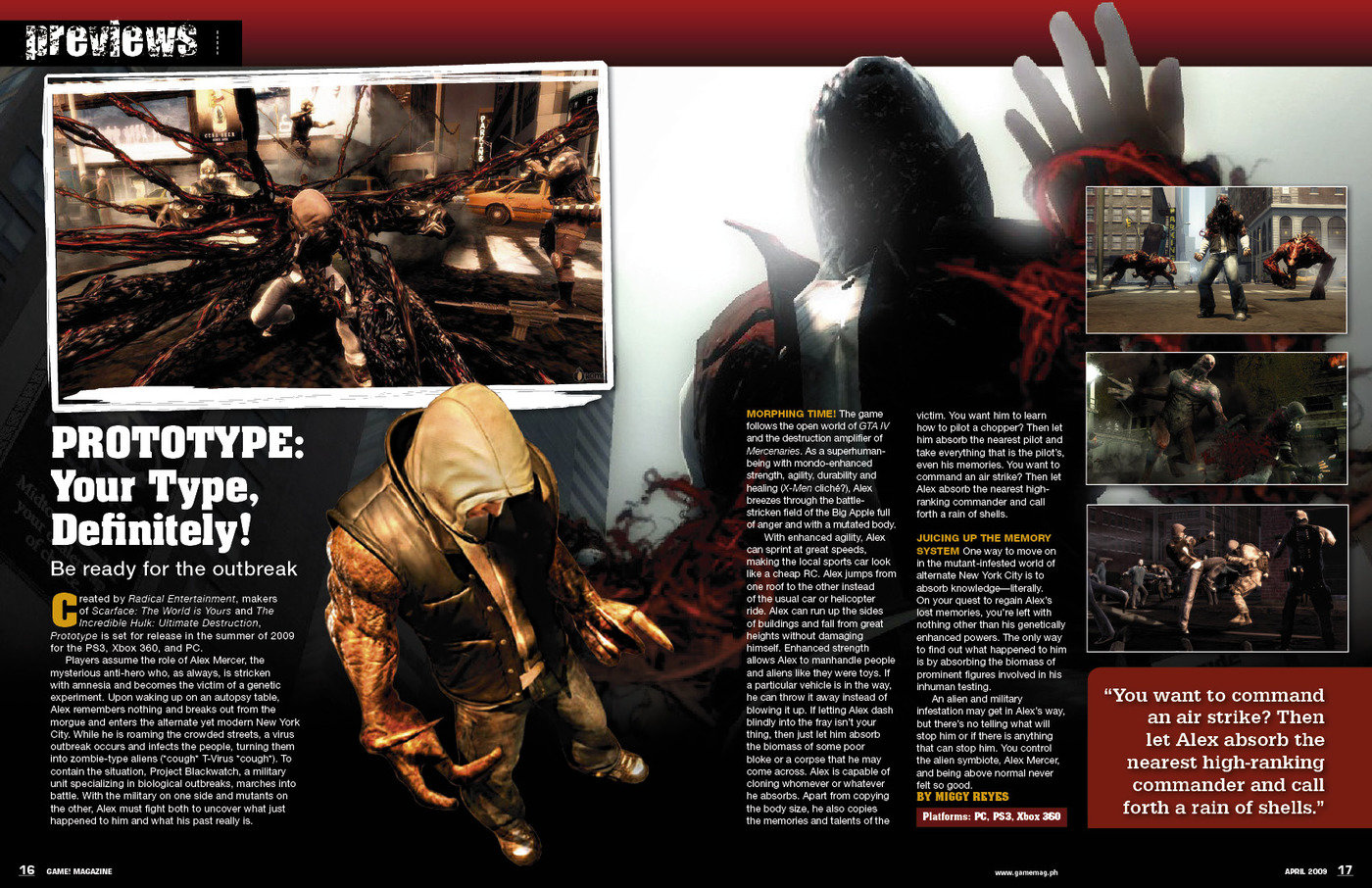 GAME Magazine New Inside Pages by Patrick Milan at Coroflot.com