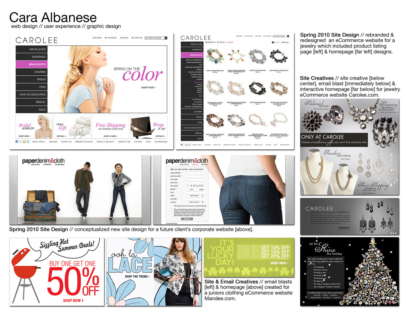 Work Samples by Cara Albanese at Coroflot.com