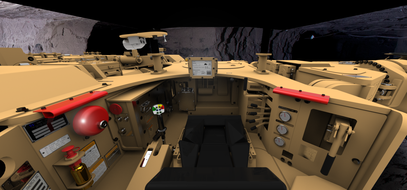 Caterpillar FH110 Operator's Cab by Michael Duncan at Coroflot.com