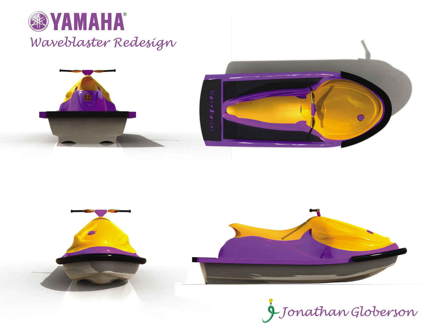 Yamaha Waveblaster Redesign by Jonathan Globerson at Coroflot.com