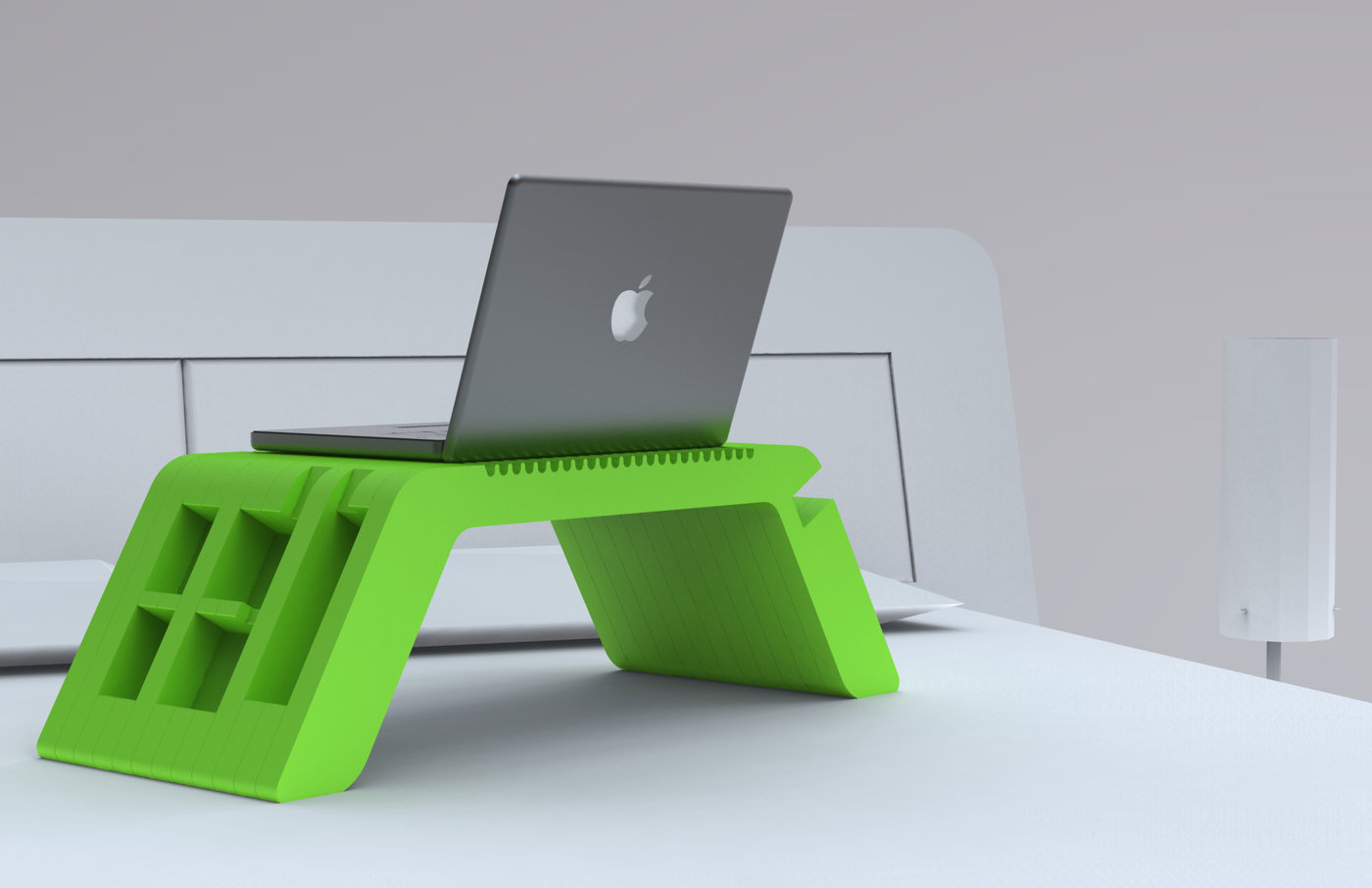 Flatpack Laptop Tray by Lawrence Kwok at Coroflot.com