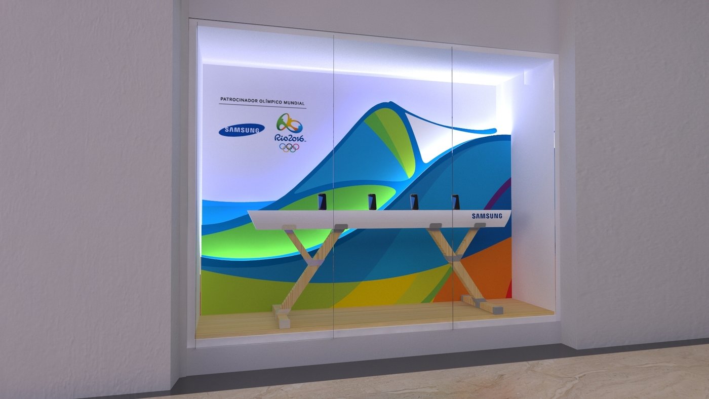 Samsung Rio 2016 - Merchandising material -PDV by Juliano Bortolin at ...