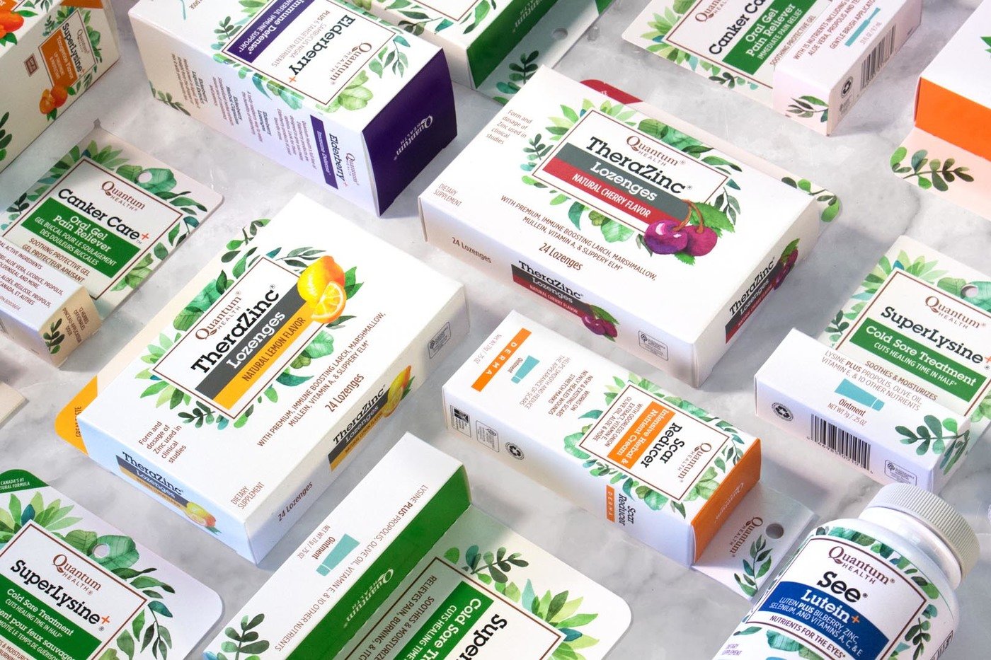 Quantum Health Identity and Package Design by Michael A. Johnson at ...