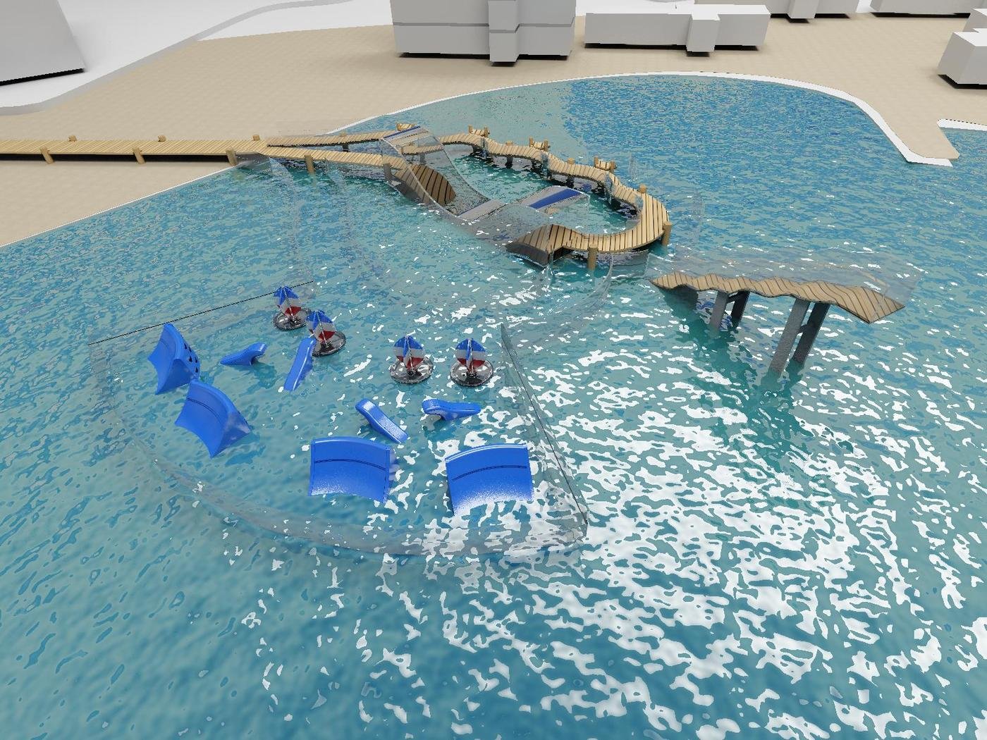 interactive water park design by maria fernanda cruz chang at Coroflot.com