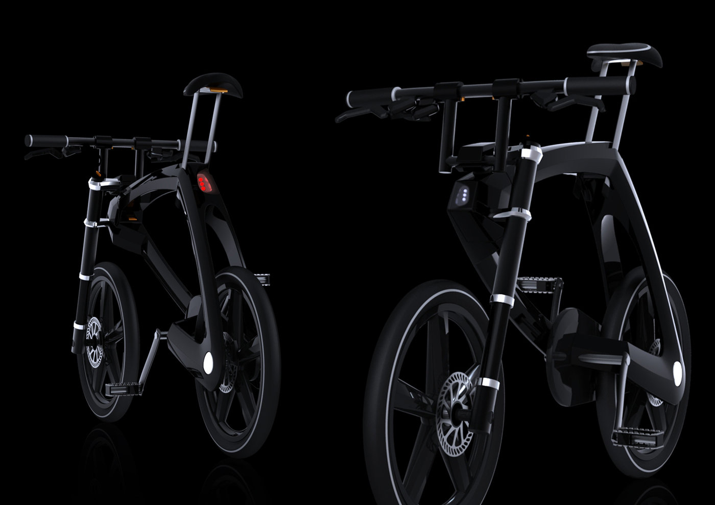 Collapsible urban bicycle by Jochen Laveno Mangelsdorff at Coroflot.com