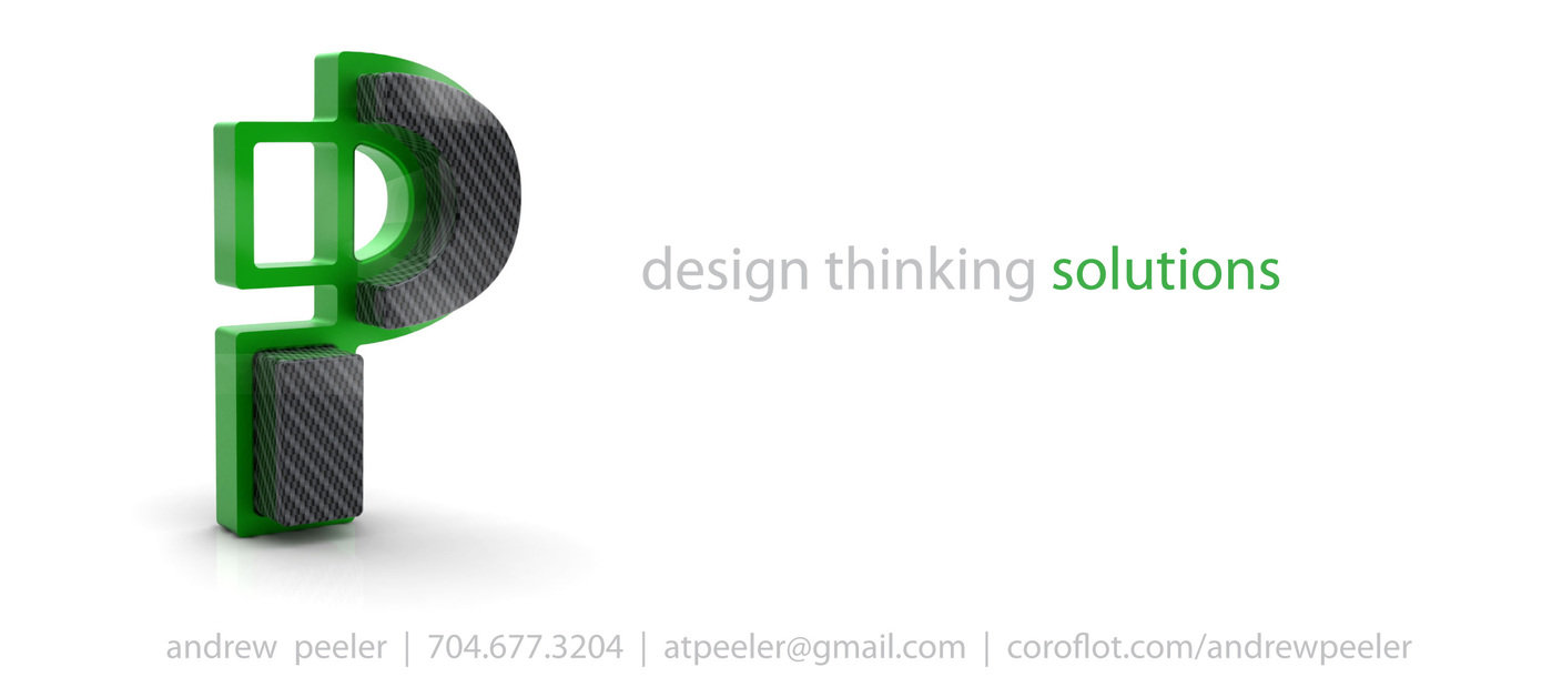 Teasers and business card design by Andrew Peeler at Coroflot.com