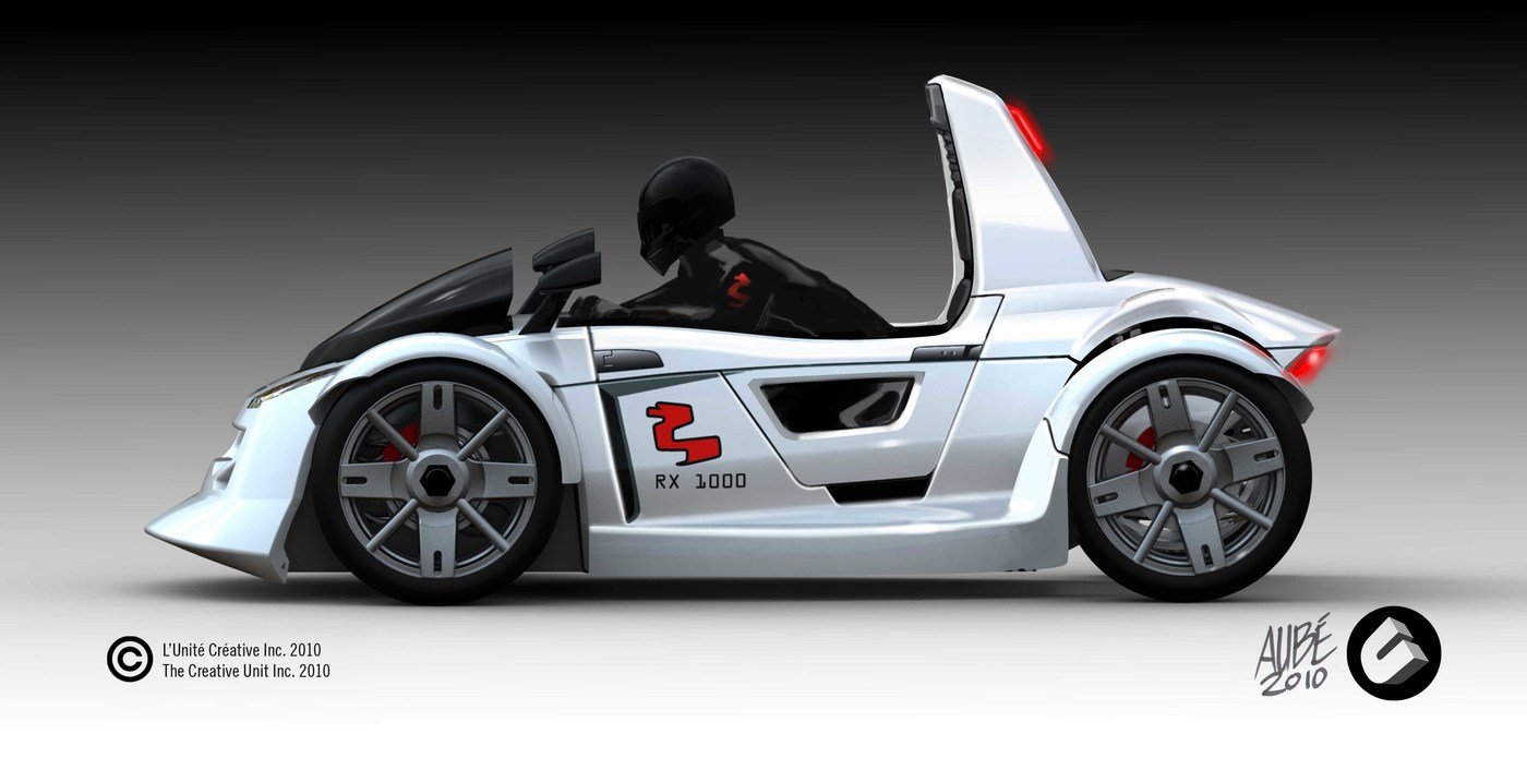 Motomobile UCI Mark IV by Martin Aubé at Coroflot.com