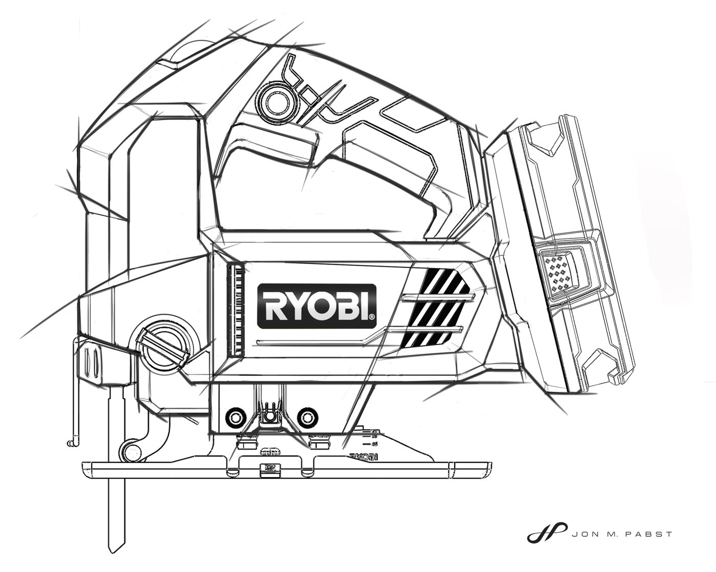 RYOBI Power Tools by Jon Pabst at Coroflot.com
