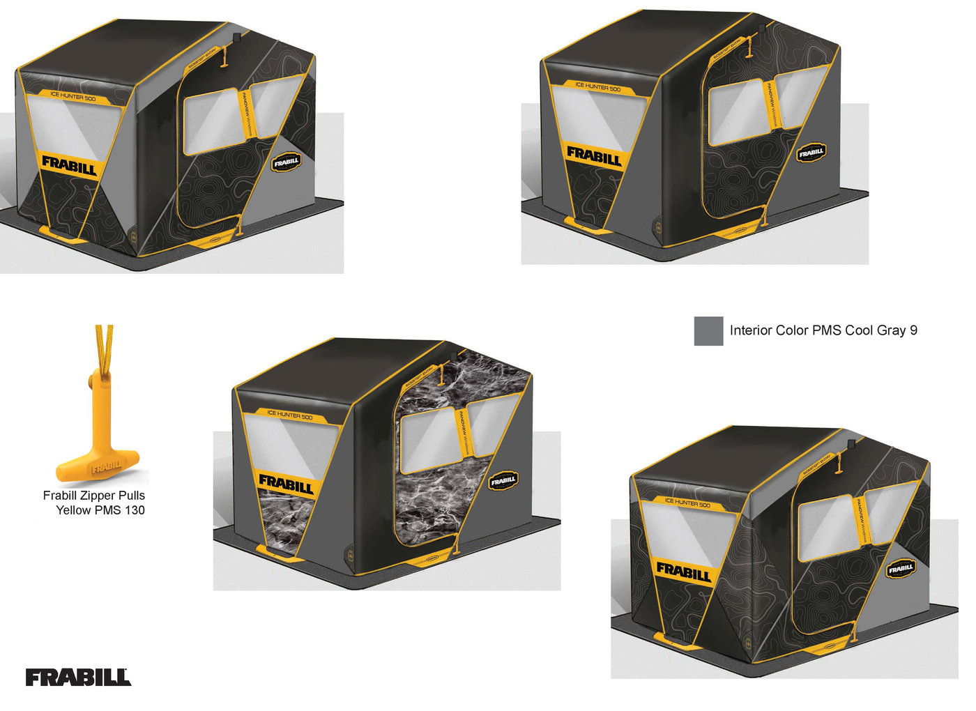 An upload by Jon Pabst on Coroflot: to the project FRABILL Ice Shelters