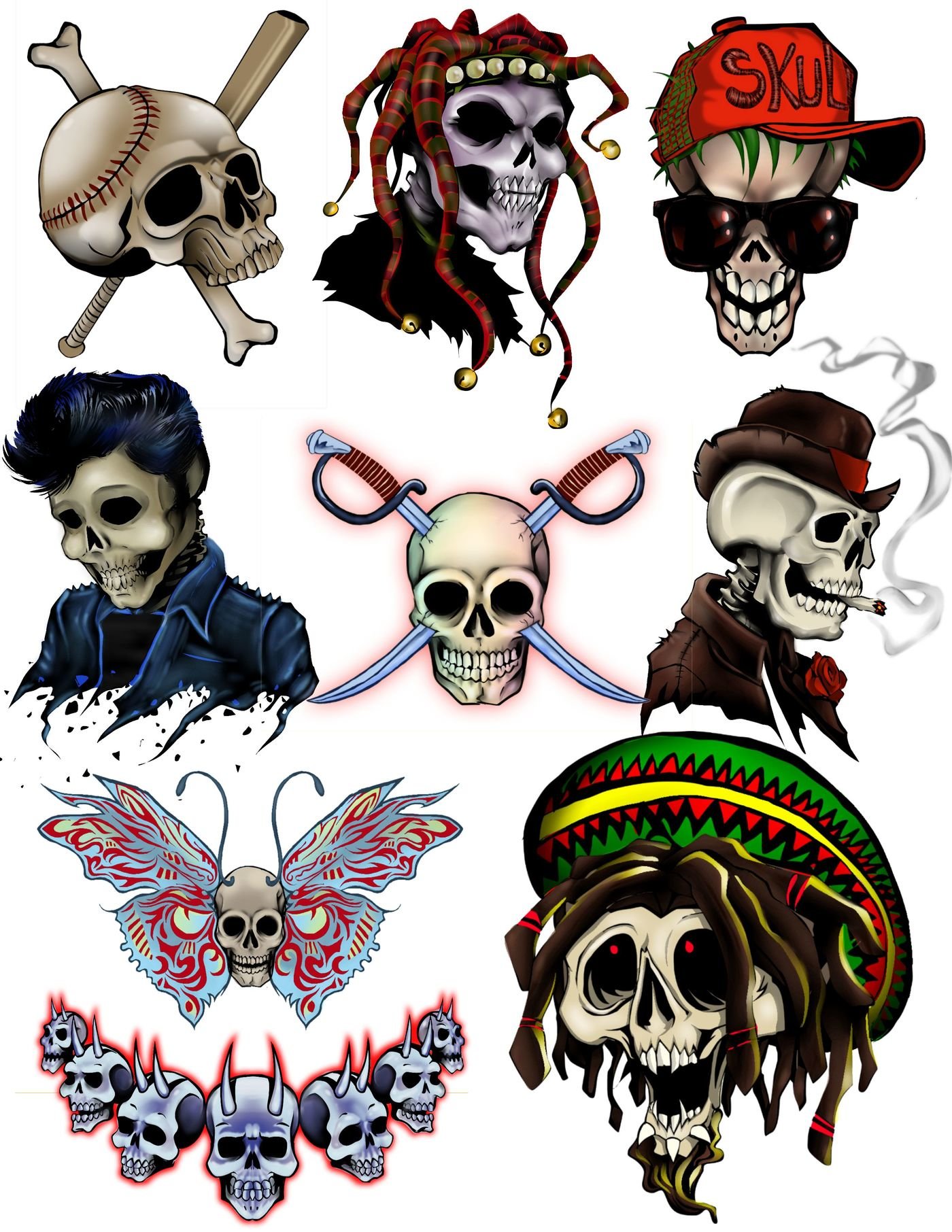 Tattoo & Sticker Designs by Graham Morgan at Coroflot.com