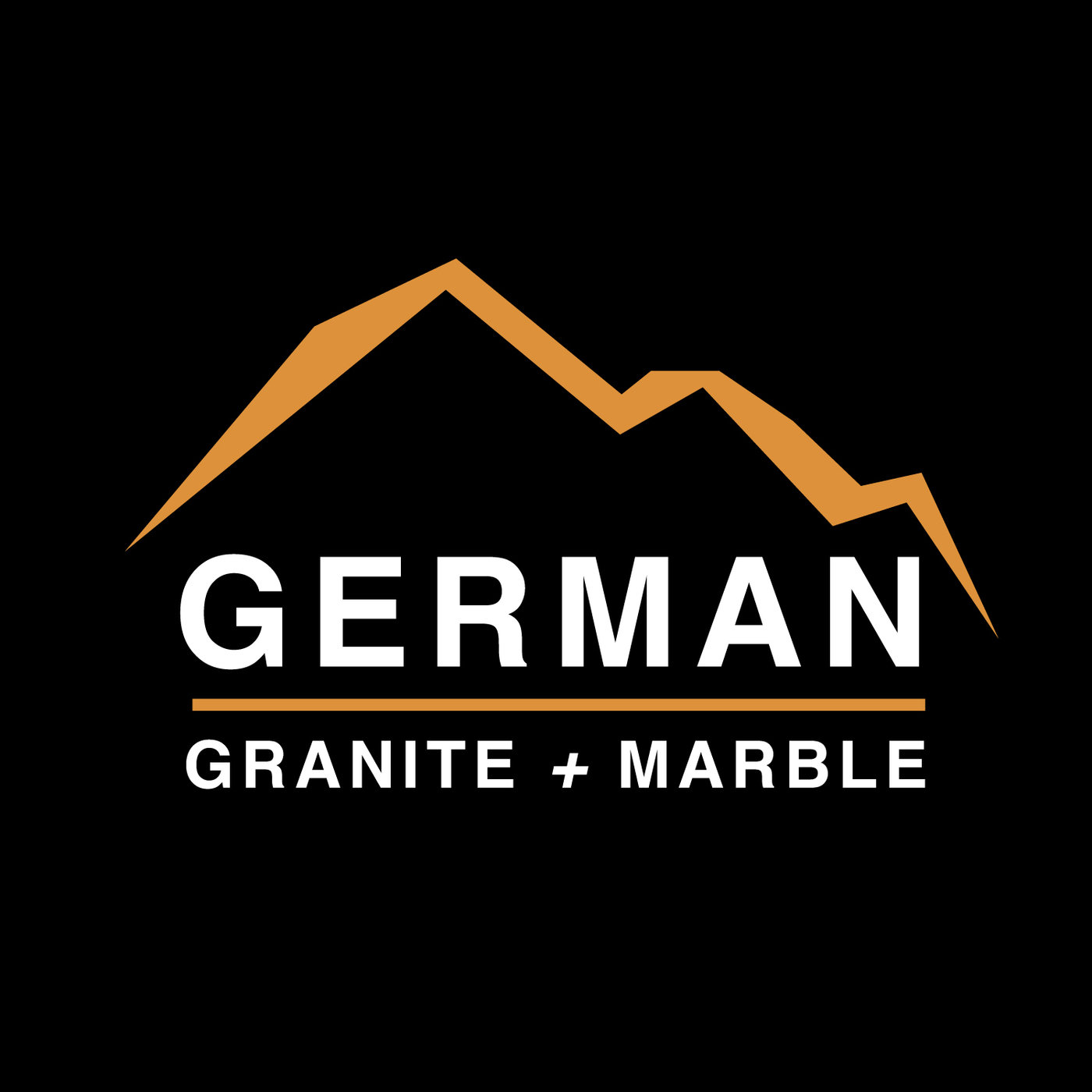German Granite + Marble logo by Salvador Velasco at Coroflot.com