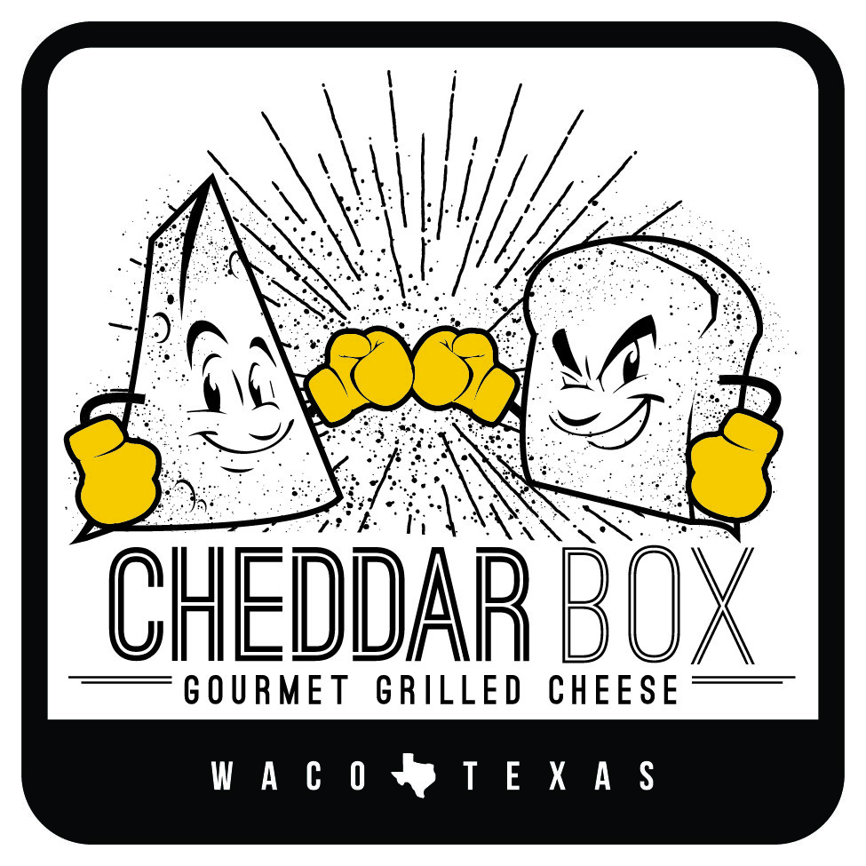 Cheddar Boxers sticker design by Salvador Velasco at Coroflot.com