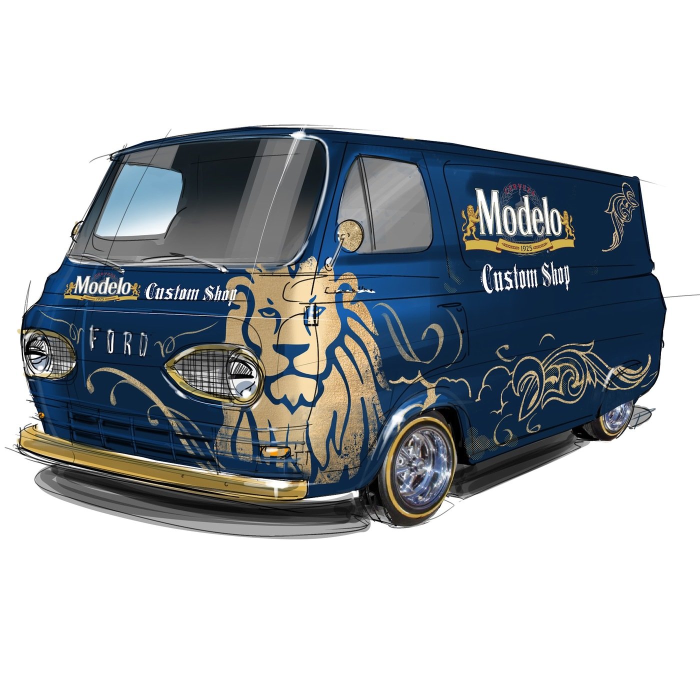 Modelo Custom Shop Van by Daniel Romeo Padilla at Coroflot.com