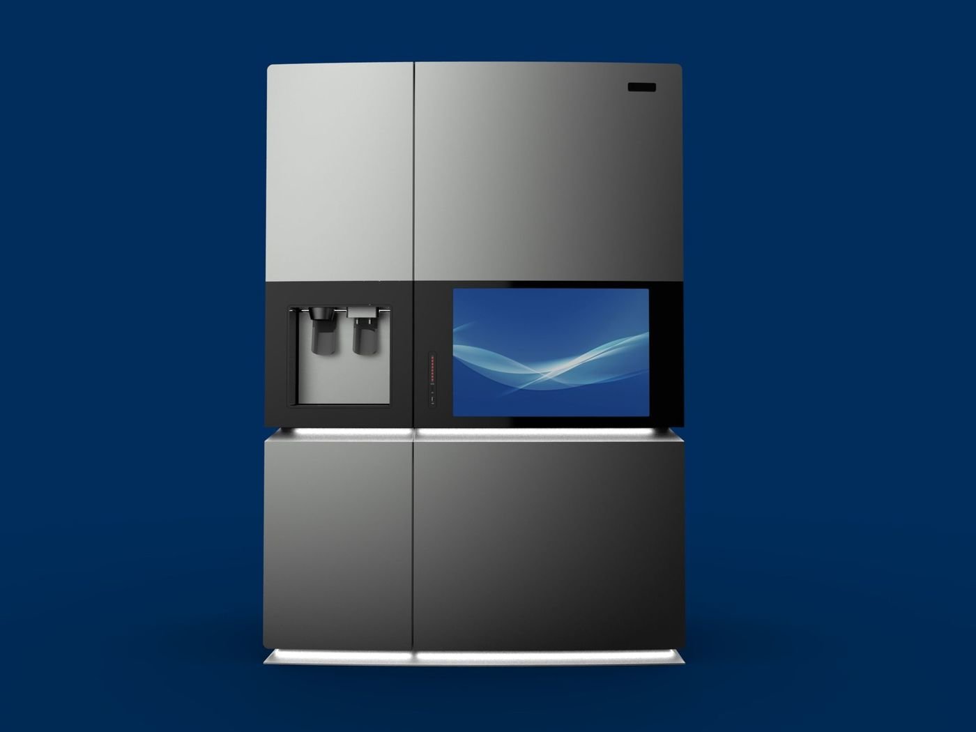 SMART- REFRIGERATOR concepts by Nuno Teixeira at Coroflot.com