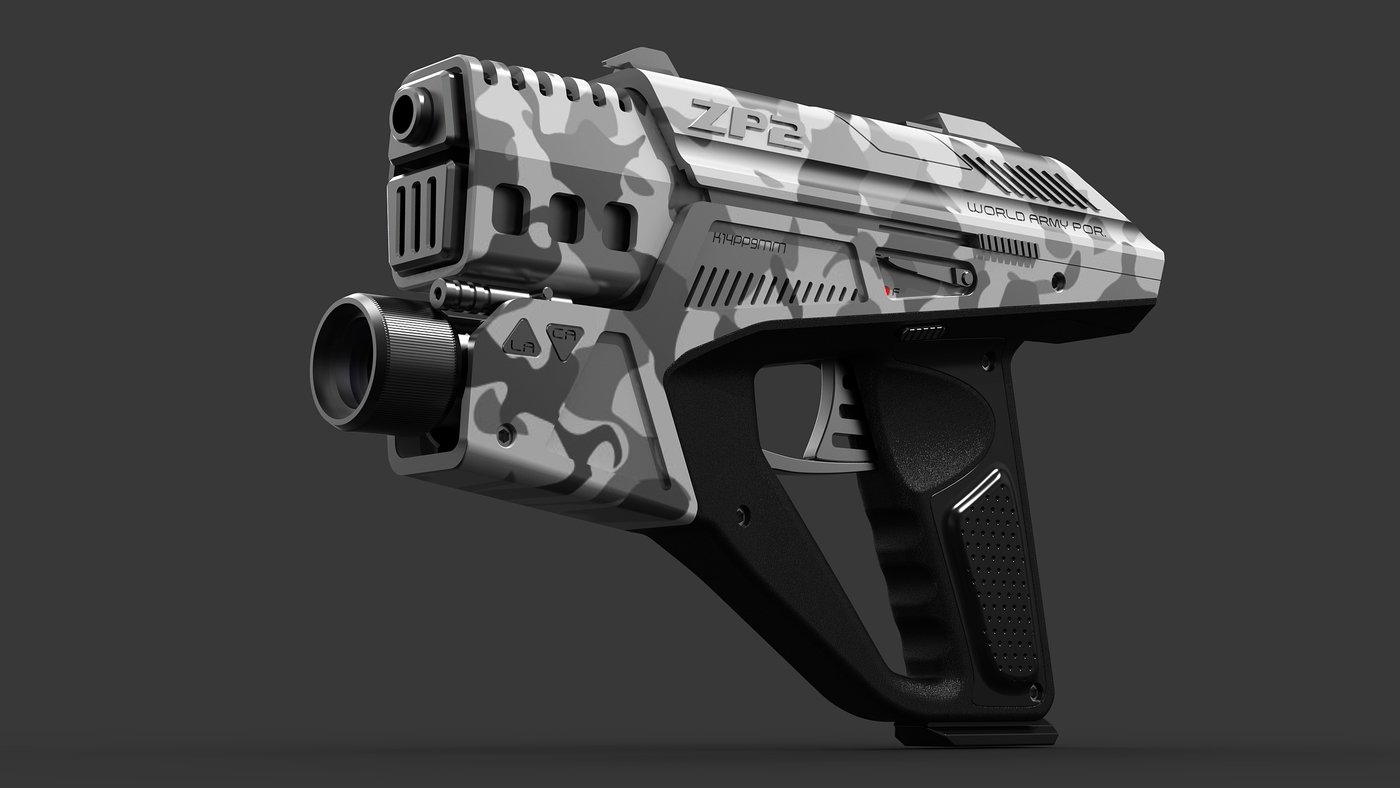 ZP2 Assault Gun by Nuno Teixeira at Coroflot.com