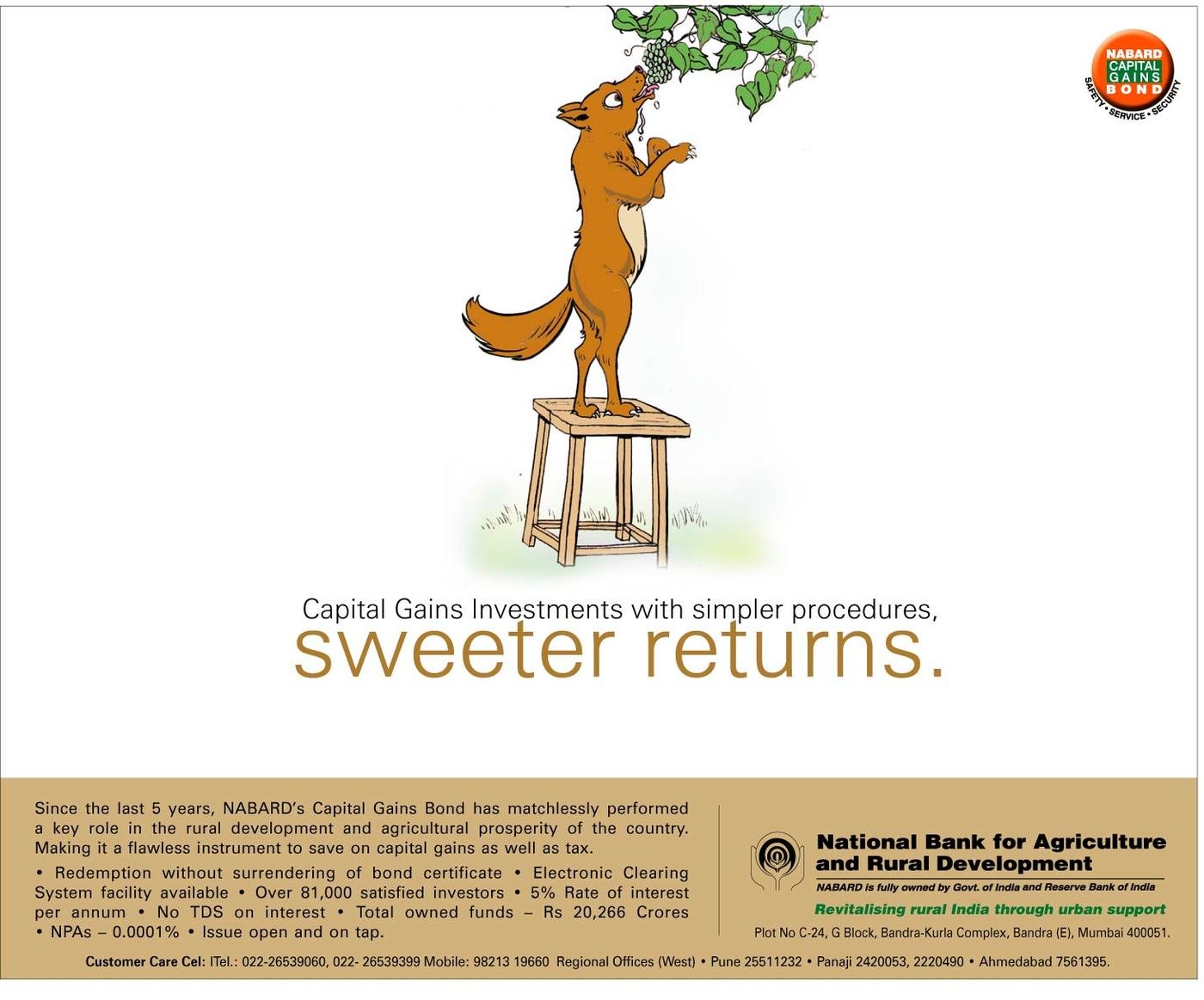Nabard - Cute Cap Gains by Oliver Pinto at Coroflot.com