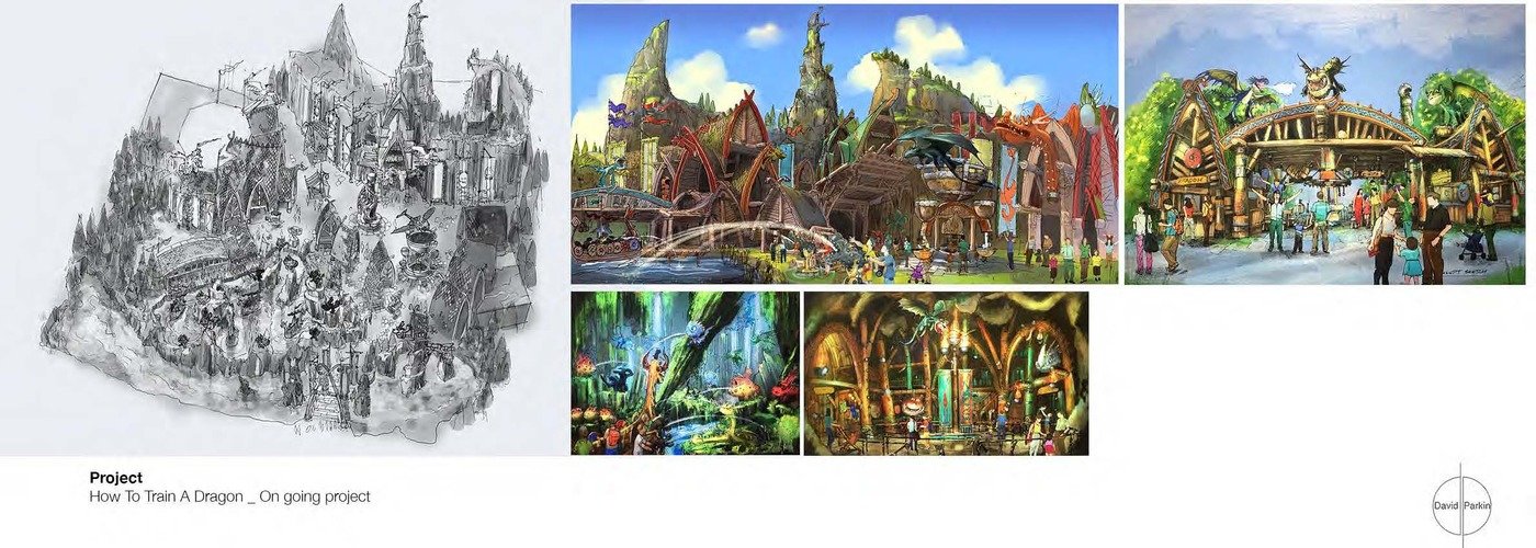 Theme Park Projects by David Parkin at Coroflot.com