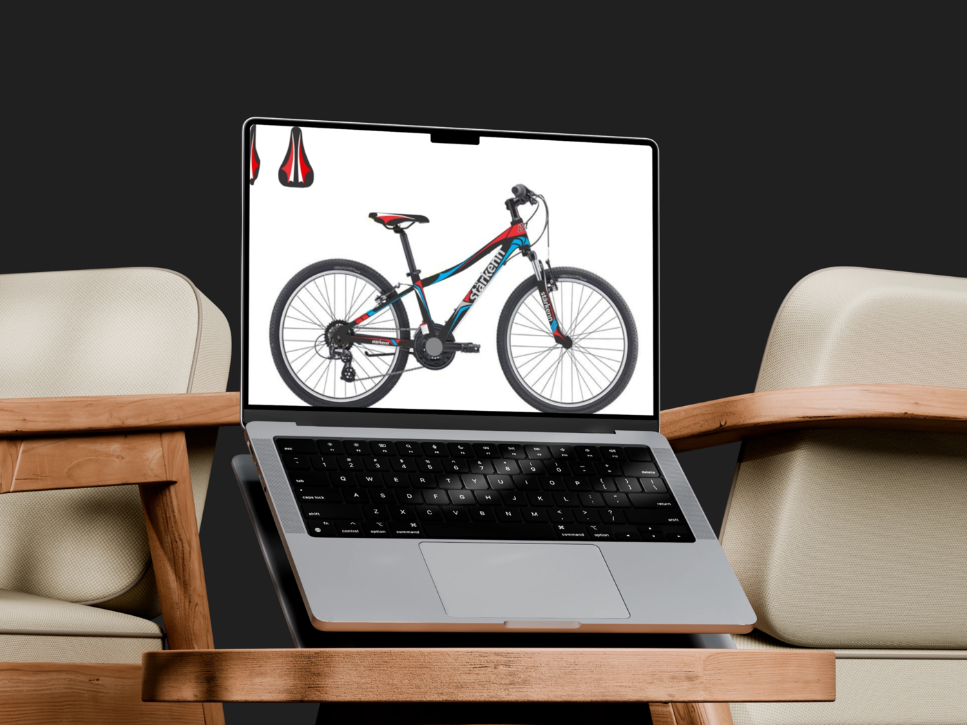 Starkenn bicycle graphics by yuva shinde at Coroflot.com