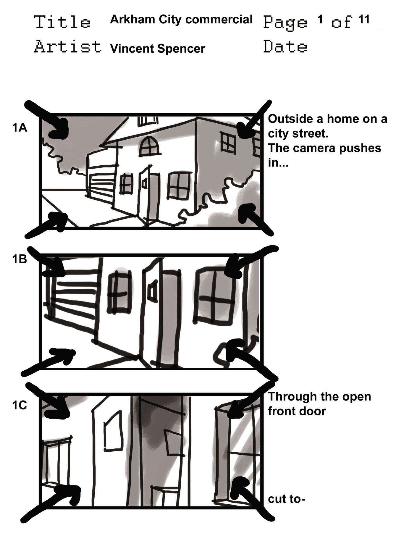 Storyboards Kevin Durant Batman Arkham City by Vincent Spencer at ...
