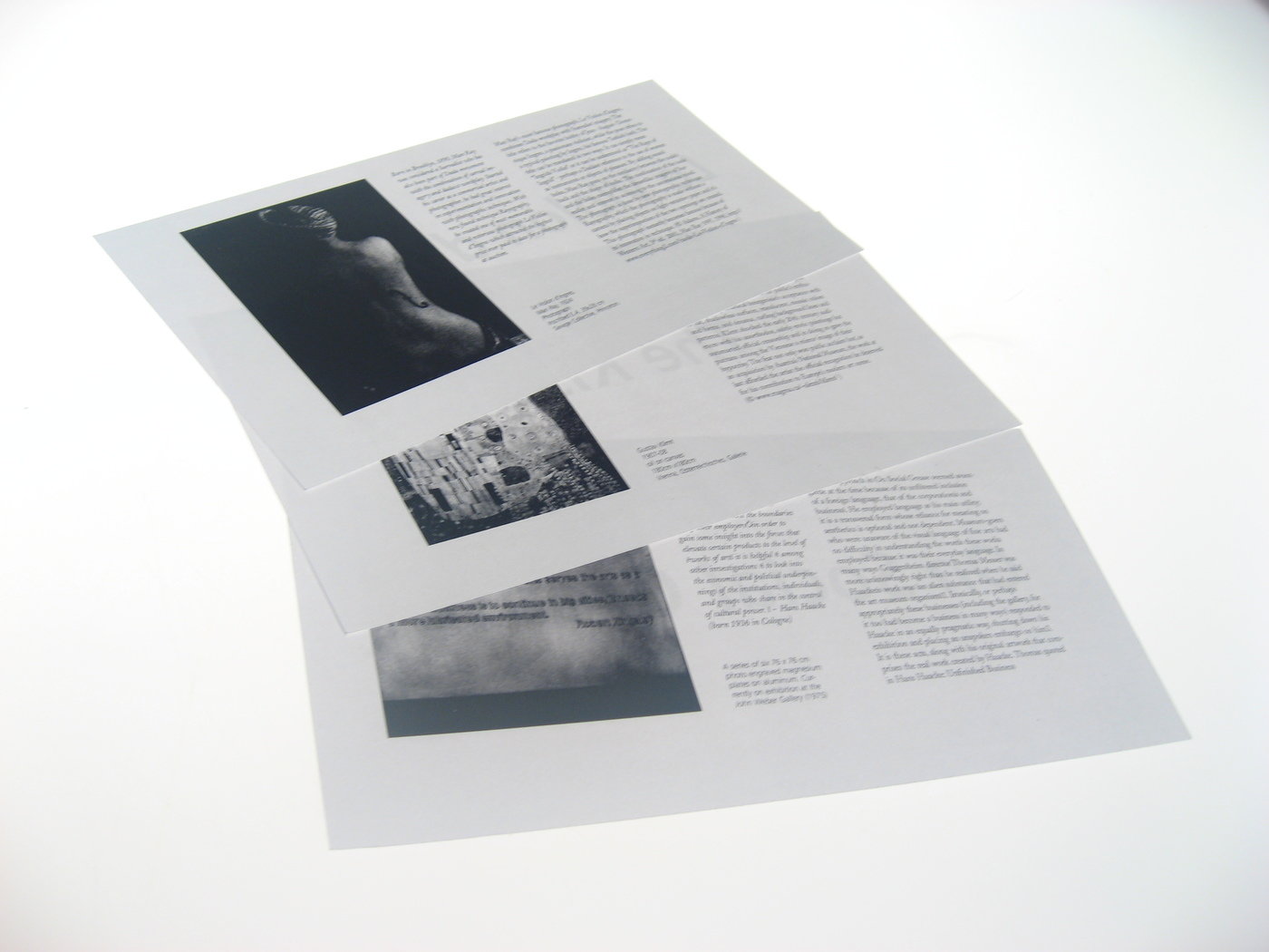 Museum Information Cards by Joyce Ma at Coroflot.com