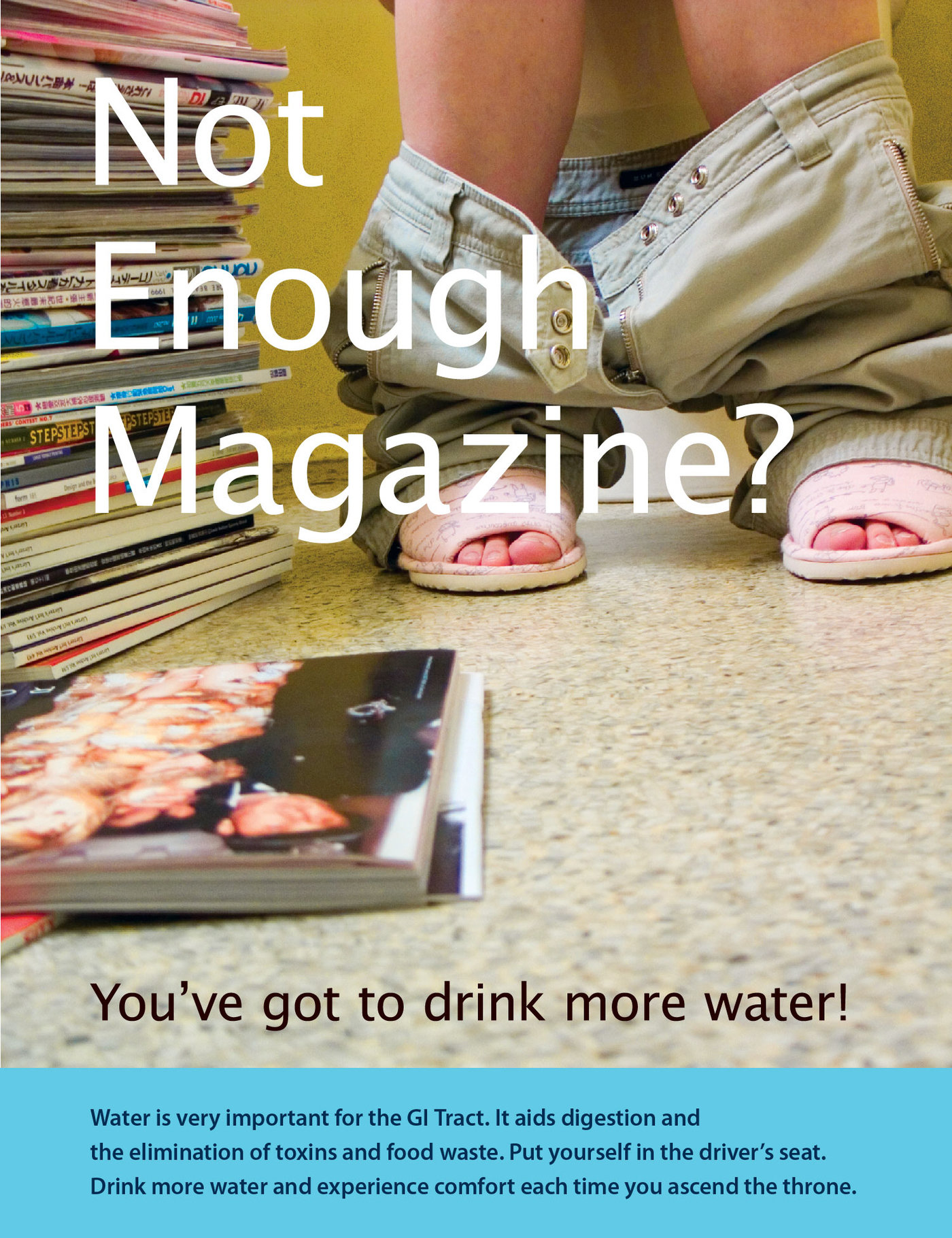 Drink More Water PSA by Joyce Ma at Coroflot.com