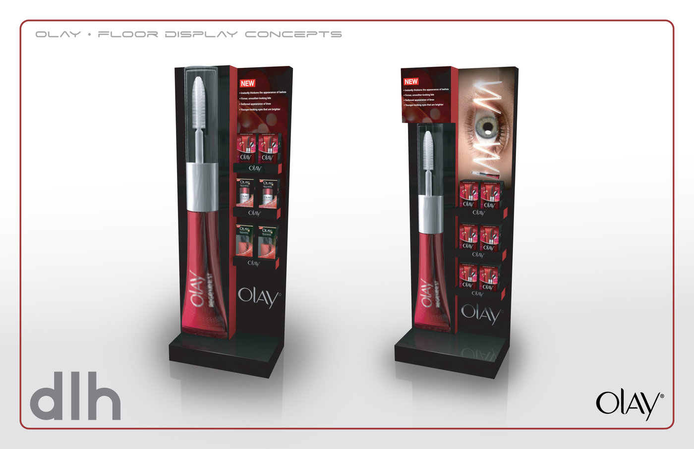 Olay - "WOW!" Display Program by Dan Hamilton at Coroflot.com