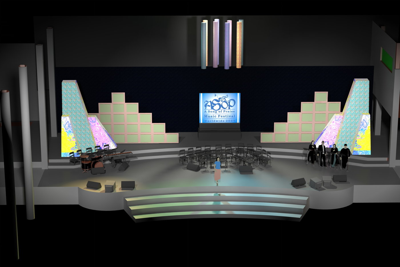 Stage concepts by randy rey at Coroflot.com