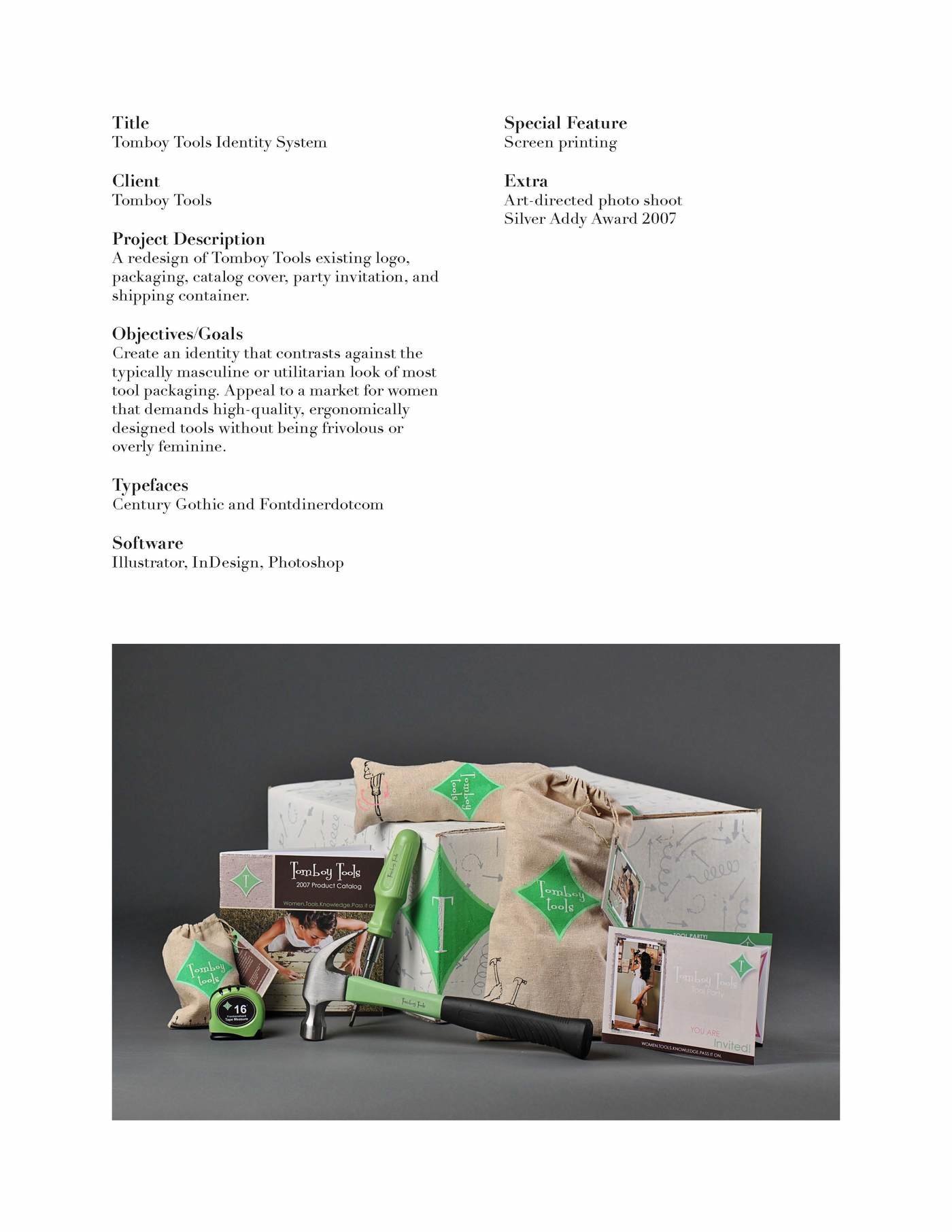 Tomboy Tools by Mindy Schwarzauer at Coroflot.com