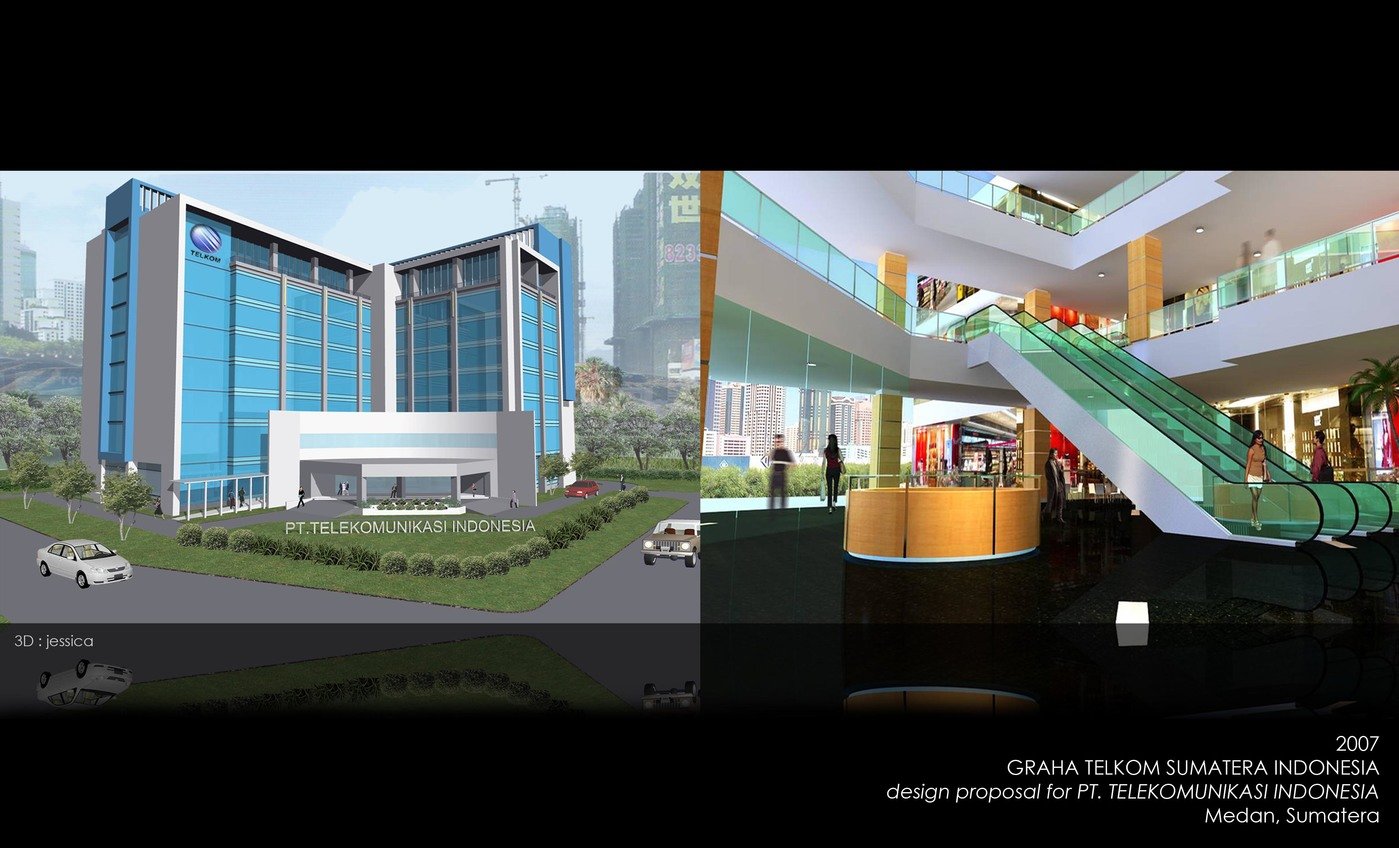 GTS TELKOM office building by jessica patria at Coroflot.com