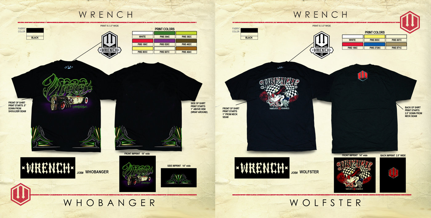 Wrench Clothing by Brad Adamic at Coroflot.com
