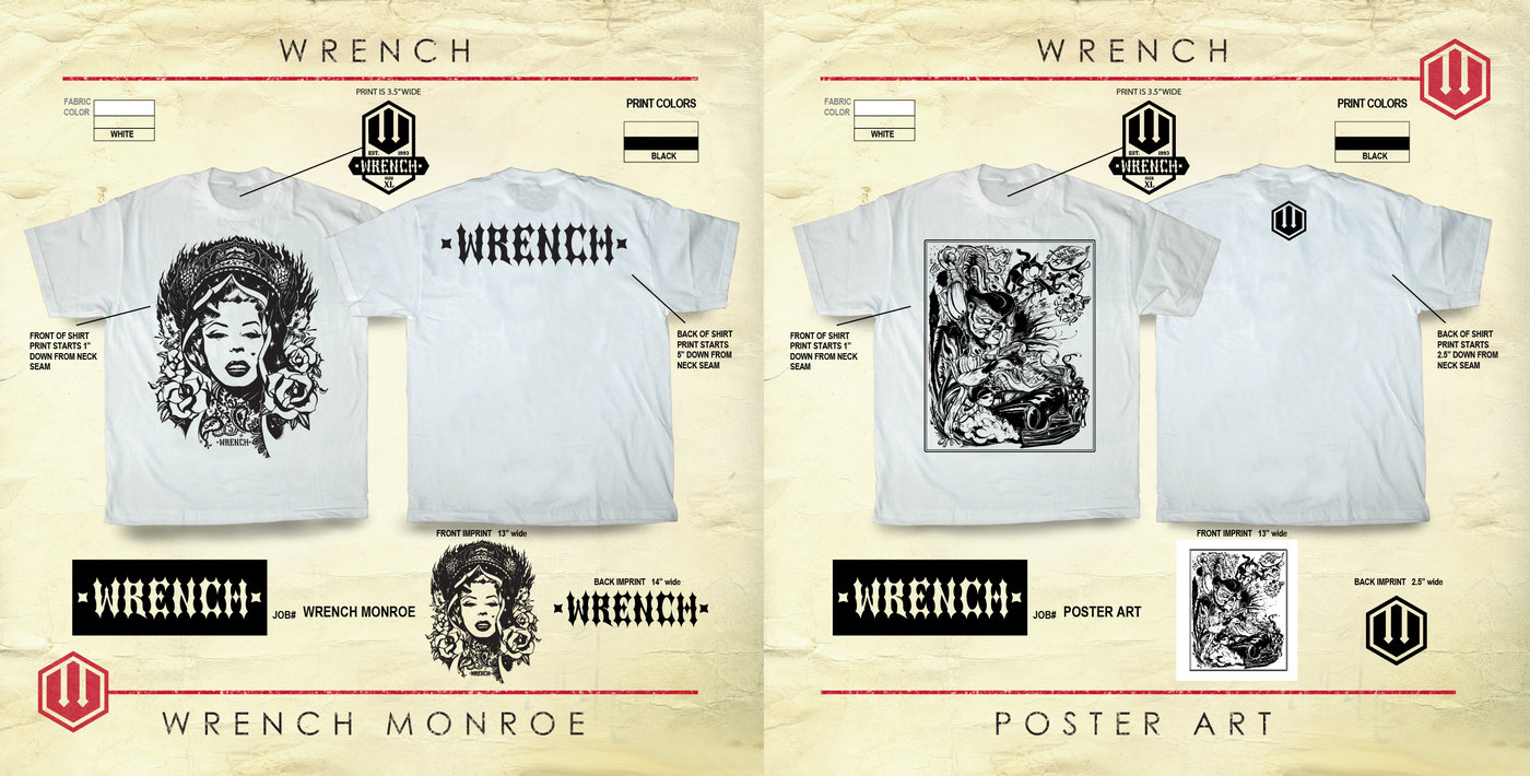 Wrench Clothing by Brad Adamic at Coroflot.com