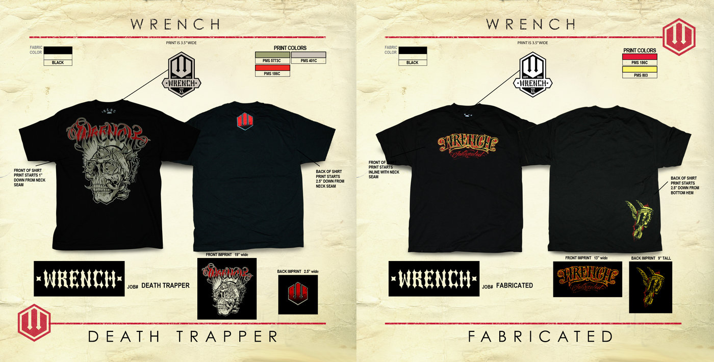Wrench Clothing by Brad Adamic at Coroflot.com