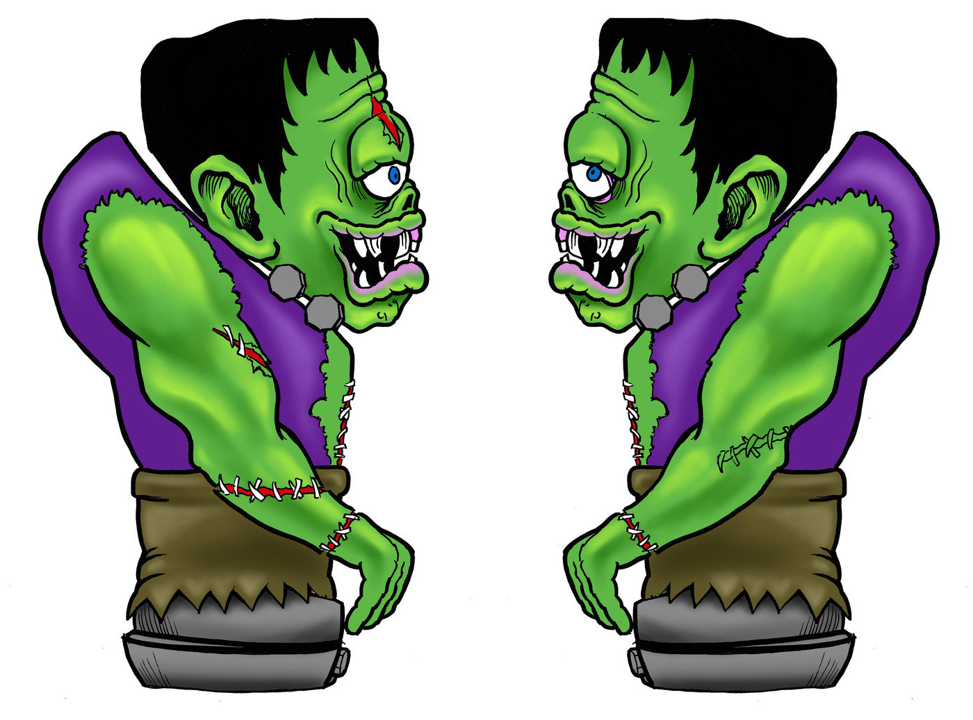 Freakenstein by Brad Adamic at Coroflot.com