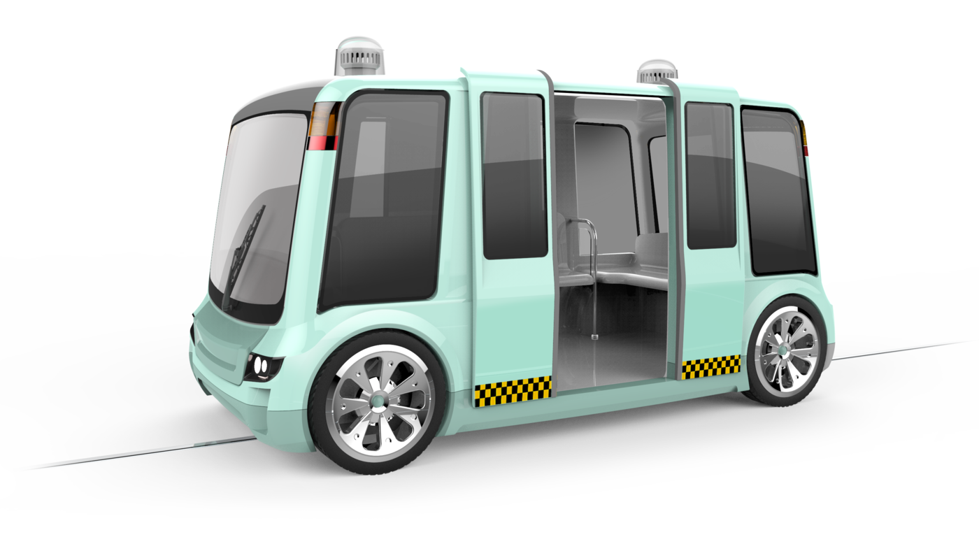 AGV Bus: Autonomous Bus by Vincent W.S Chan at Coroflot.com