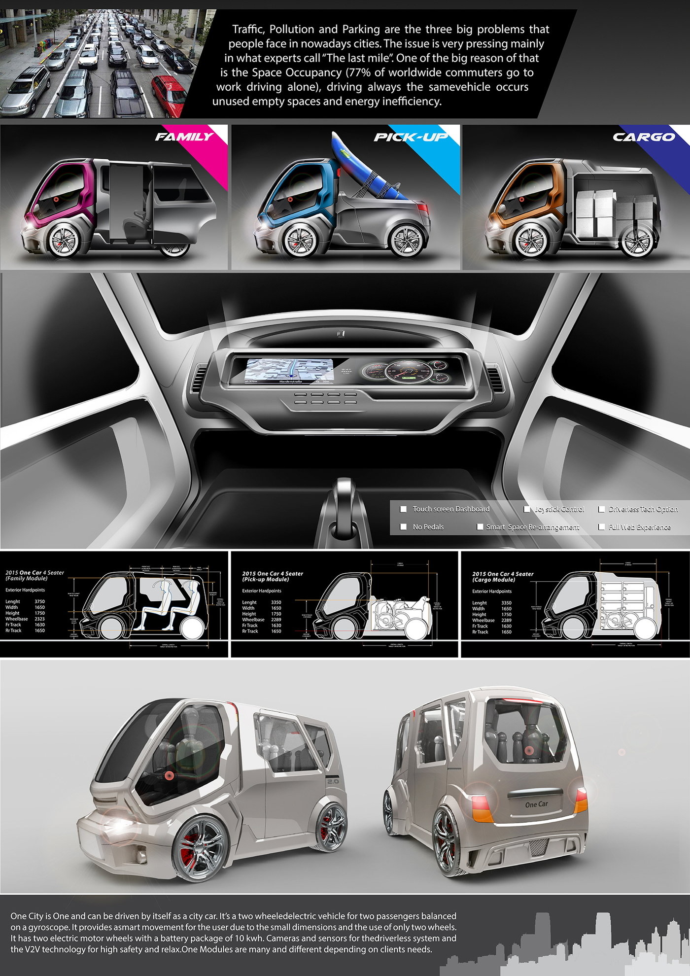 One Car 2.0 by Vincent W.S Chan at Coroflot.com