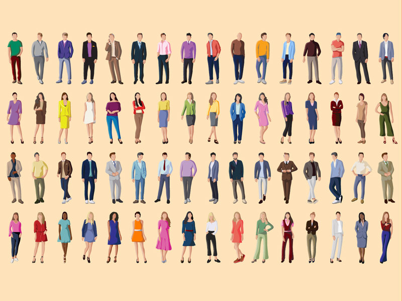 Vector People by Darez D at Coroflot.com