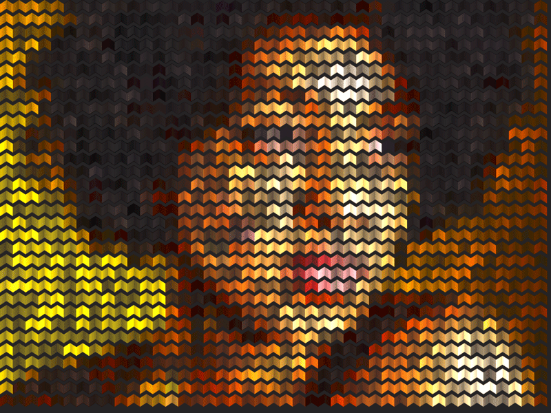 Animated mosaic by Darez D at Coroflot.com