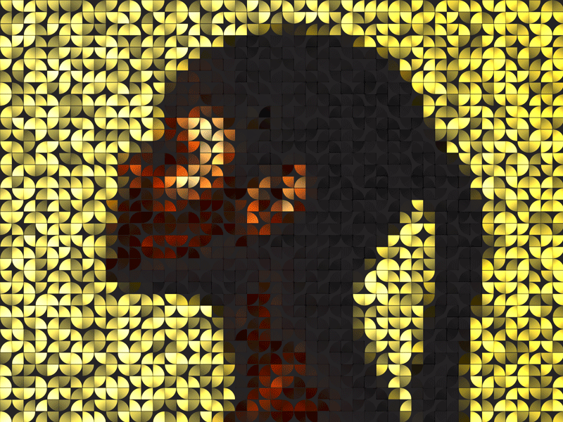 Animated mosaic by Darez D at Coroflot.com