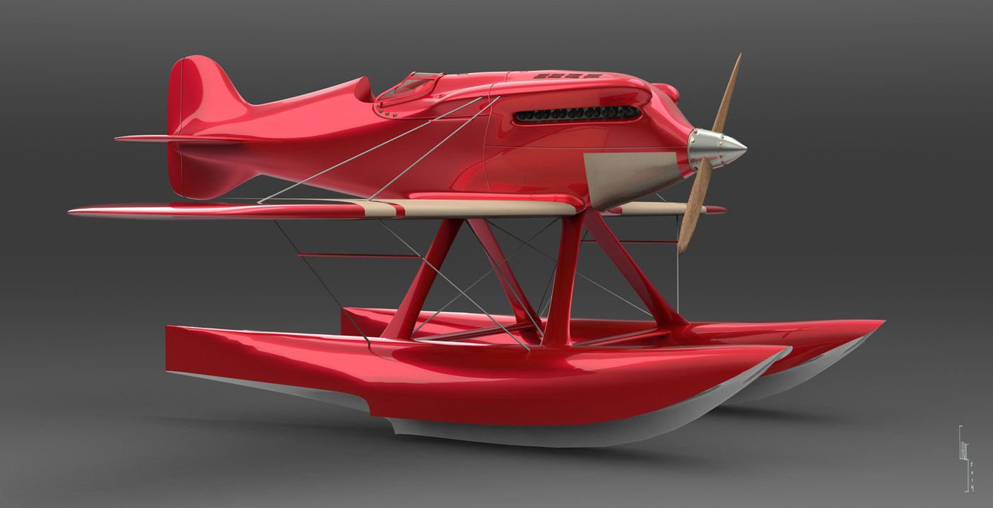 Seaplane Model by Christopher Armstrong at Coroflot.com